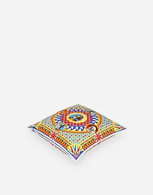 Dolce & Gabbana Canvas Cushion Small
