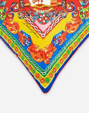 Dolce & Gabbana Silk Twill Cushion Medium