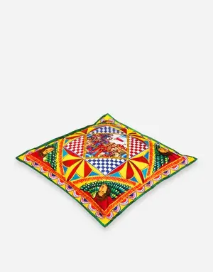 Dolce & Gabbana Duchesse Cotton Cushion Medium - Multicolor