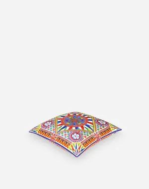 Dolce & Gabbana Silk Twill Cushion Small
