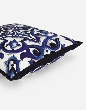 Dolce & Gabbana Canvas Cushion Small - Multicolor