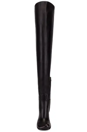 Bottega Veneta Leather Thigh High Boots