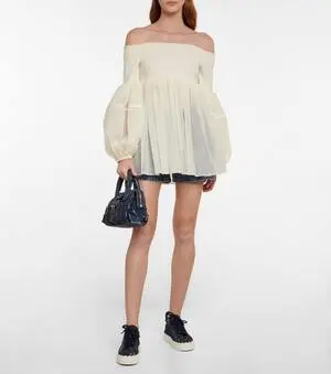 Chloé Lauren Lace Sneakers - Blue