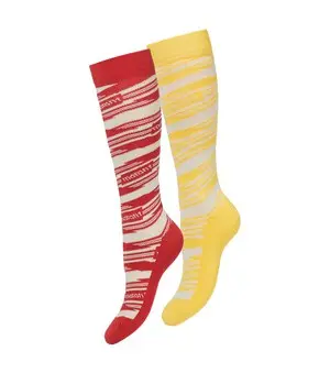 Isabel Marant Maisie Intarsia Ski Socks - Multicoloured