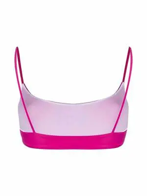 Dsquared2 Logo Print Bikini Top
