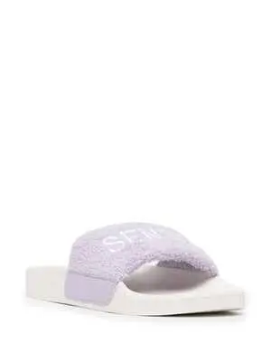 Senso Elly Logo Embroidered Slides