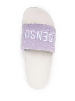 Senso Elly Logo Embroidered Slides