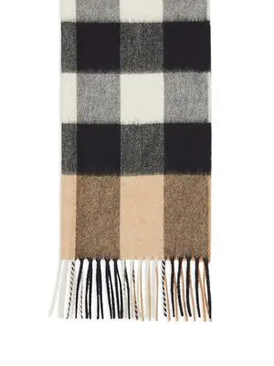Burberry Vintage Check Cashmere Scarf - Brown