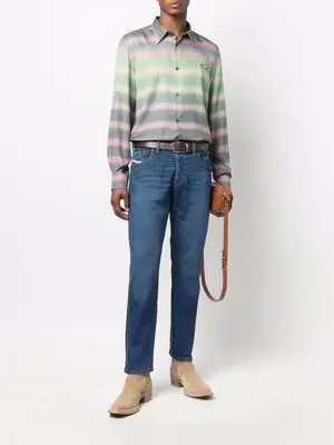 DIESEL® Striped Button-up Shirt