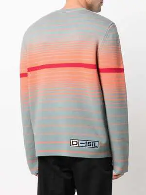 DIESEL® Knitted Striped Jumper