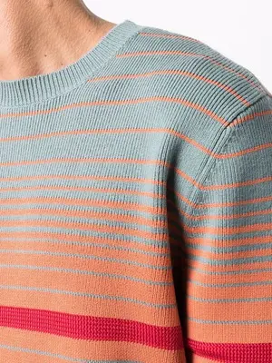 DIESEL® Knitted Striped Jumper