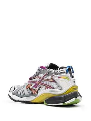 Balenciaga Runner Panelled Low-top Sneakers - White