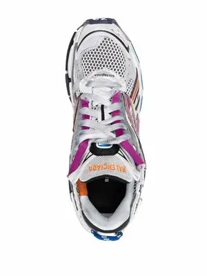 Balenciaga Runner Panelled Low-top Sneakers - White