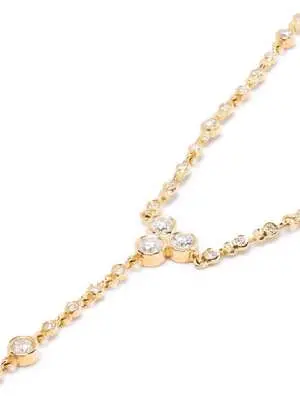 Shay 18kt Yellow Infinity Diamond Necklace
