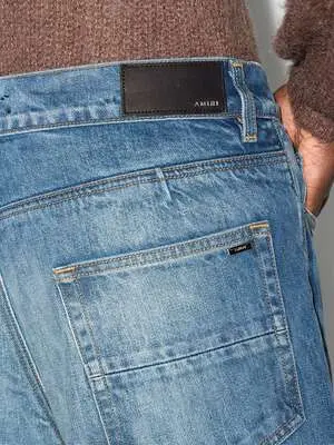 Amiri Baggy Wide-leg Jeans - Blue