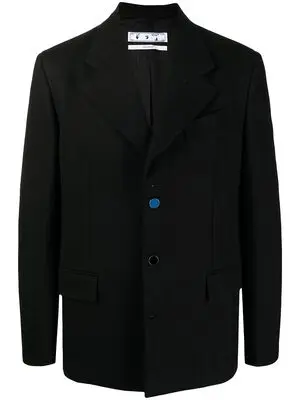 Off-White Single-breasted Blazer