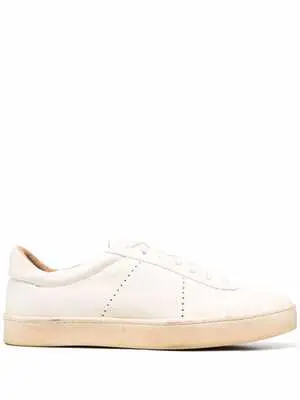 Eleventy Low-top Leather Sneakers