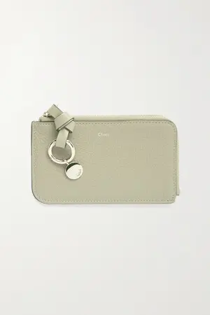 Chloé Net Sustain Alphabet Textured-leather Wallet