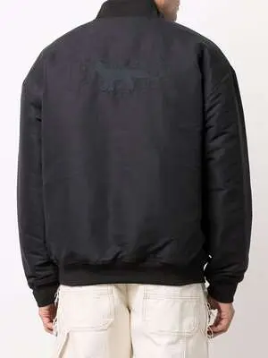 PUMA Reversible Diamond Quilted Bomber Jacket With Logo Patch