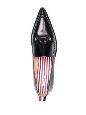 Thom Browne Tassel-detail Pointed Loafers