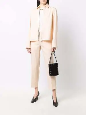 JIL SANDER Embellished Tangle Shoulder Bag