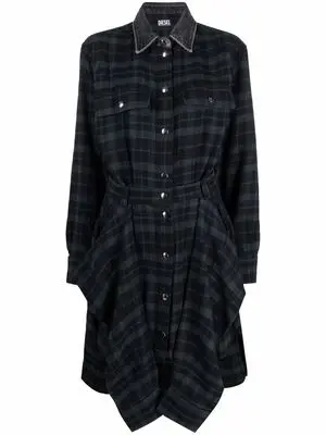 Diesel® Checked Dresses
