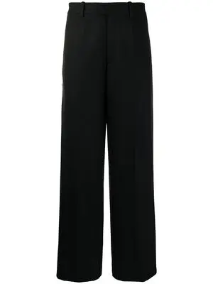 Off-White Mid-rise Tailored Trousers - Black