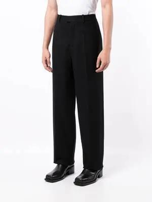 Off-White Mid-rise Tailored Trousers - Black
