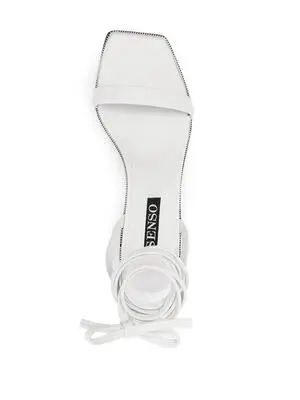 Senso Jessica Tie-fastening Sandals - White