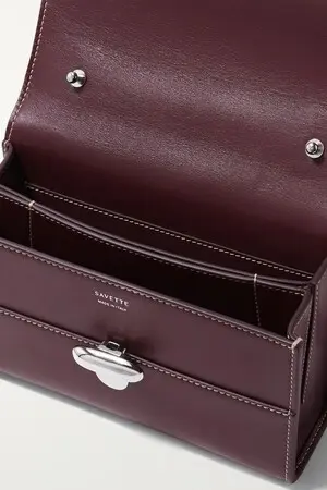 Savette Symmetry 19 Leather Shoulder Bag