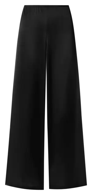 LESET LESET Barb Satin Wide-leg Pants