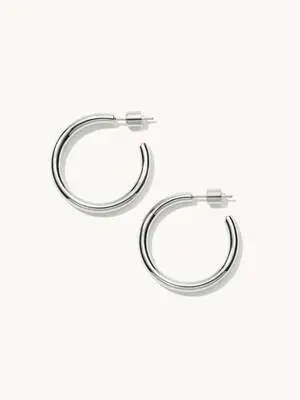 JENNIFER FISHER Hoop Earrings - Silver