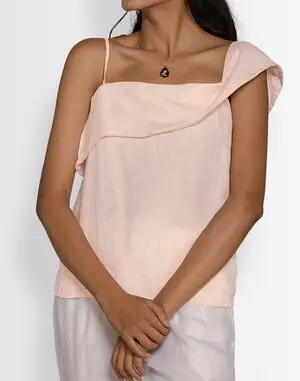 Madewell Reistor Hemp Top - Light Pink