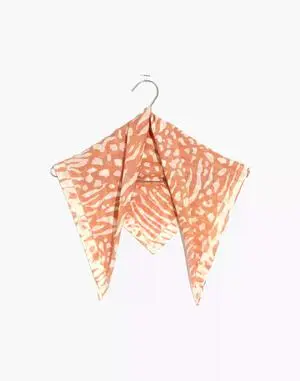 Madewell Organic Cotton Bandana Antique Coral