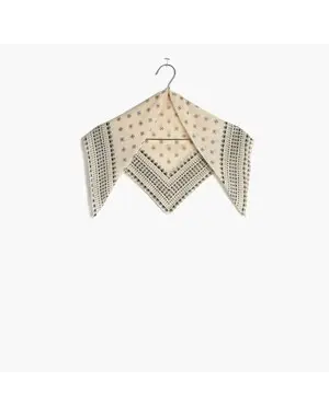 Madewell Organic Cotton Bandana Antique Cream Og