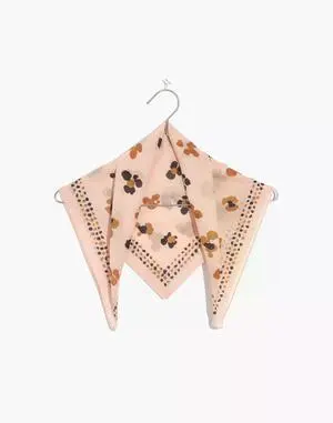 Madewell Organic Cotton Bandana Avalon Pink Multi