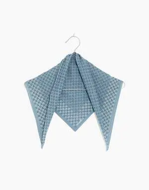 Madewell Organic Cotton Bandana Blue Horizon