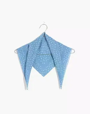 Madewell Organic Cotton Bandana - Bright Mediterranean Multi