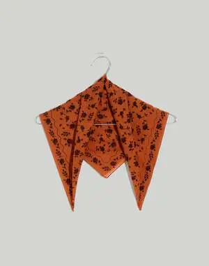 Madewell Organic Cotton Bandana Burnt Clay