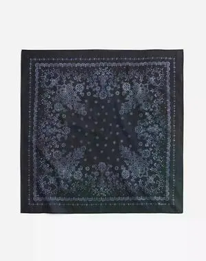 Madewell Organic Cotton Bandana Dark Navy