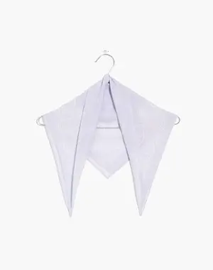 Madewell Organic Cotton Bandana Distant Lavender