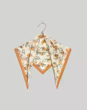 Madewell Organic Cotton Bandana Dried Peach