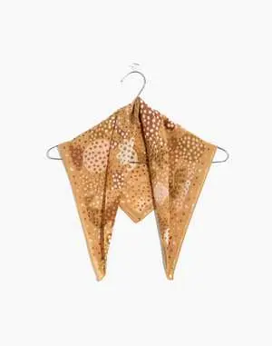 Madewell Organic Cotton Bandana Earthen Sand Multi