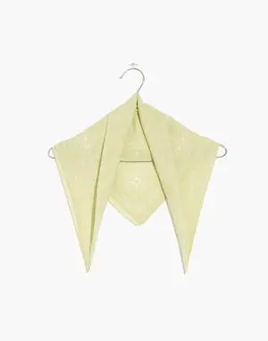Madewell Organic Cotton Bandana Faded Seagrass