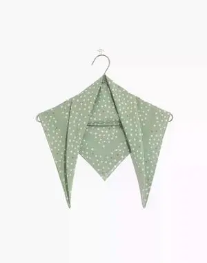 Madewell Organic Cotton Bandana Frosted Sage Multi
