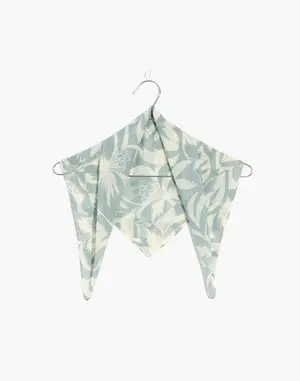 Madewell Organic Cotton Bandana Frosted Sage