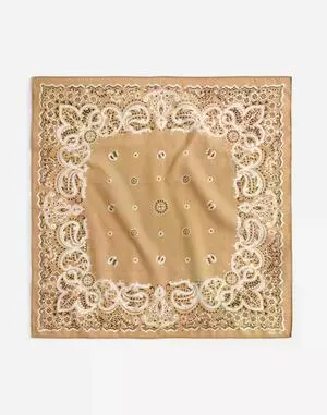 Madewell Organic Cotton Bandana Golden Khaki