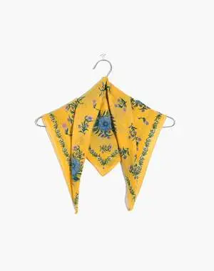 Madewell Organic Cotton Bandana Greek Gold