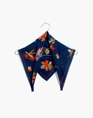 Madewell Organic Cotton Bandana Mirage Blue Multi