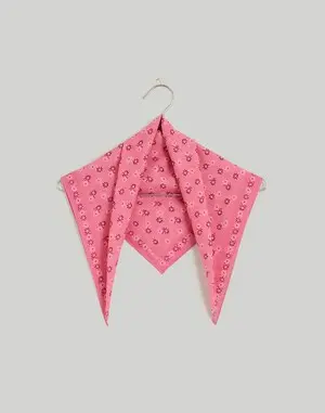 Madewell Organic Cotton Bandana Nouveau Pink